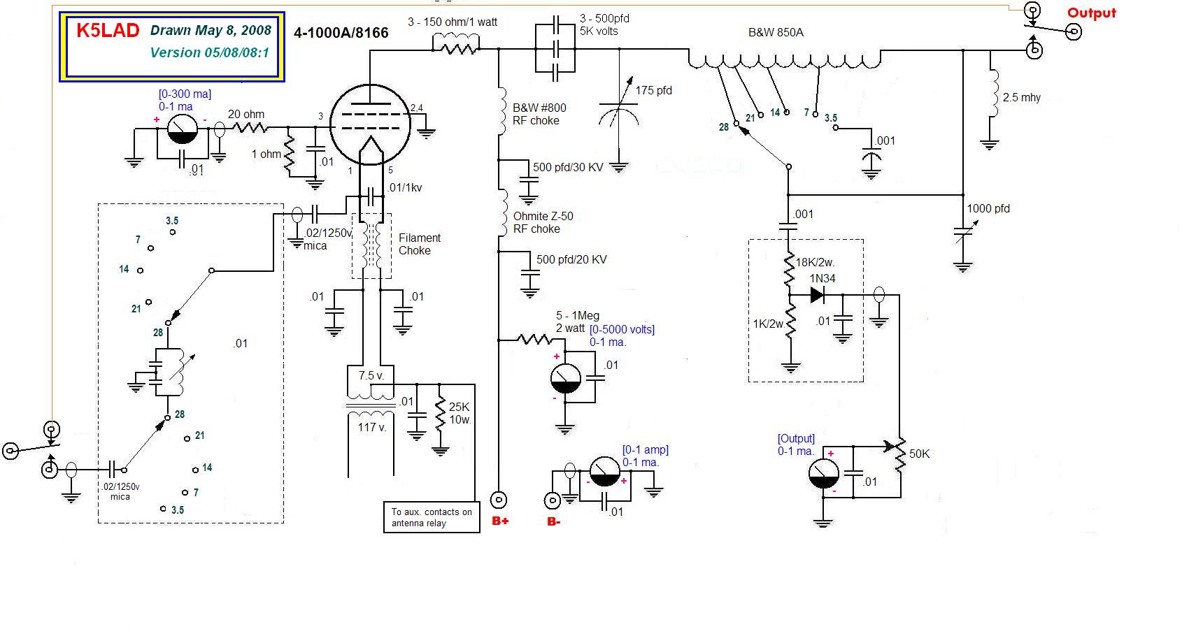 Building the 4-1000A Amplifier